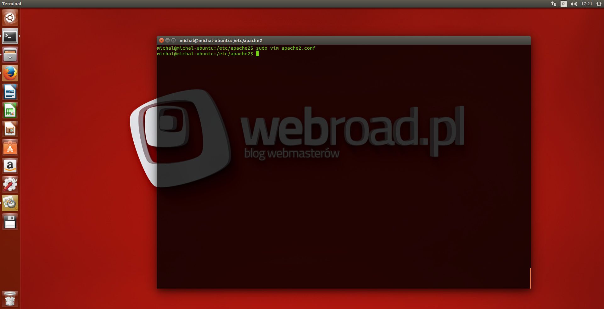 Instalacja serwera WWW, PHP5 i MYSQL na Ubuntu 14.04 – webroad.pl